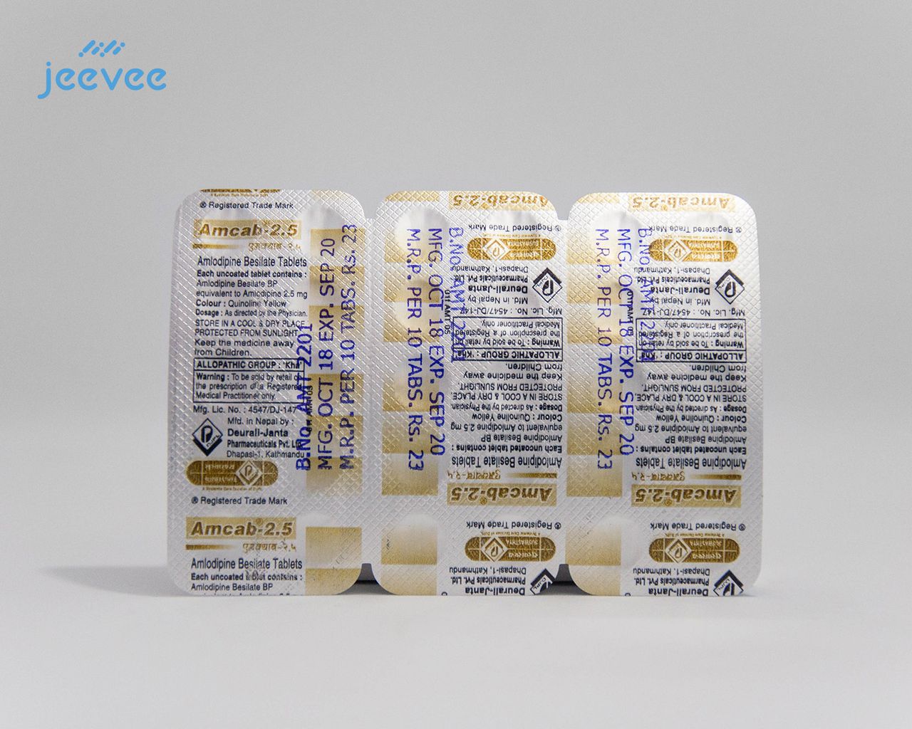 Amcab 2.5mg Tab | Jeevee