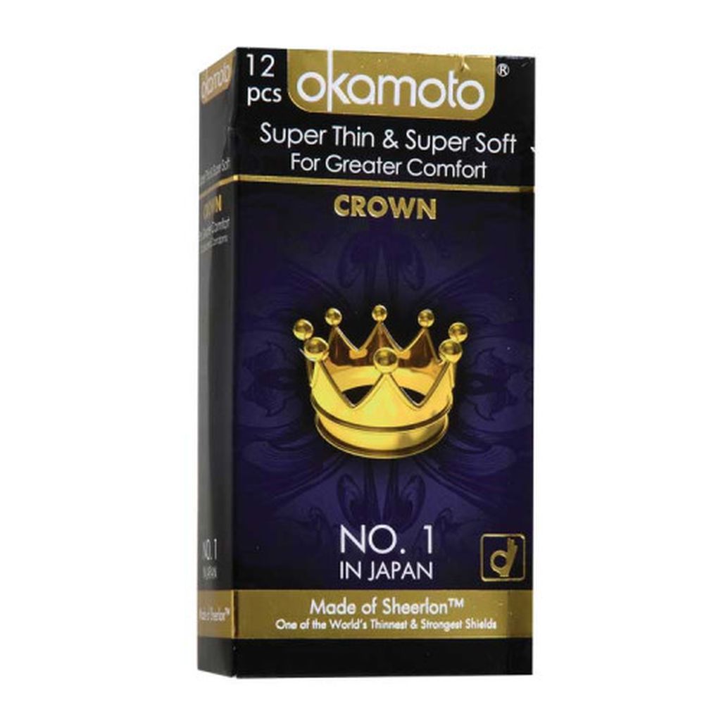 Okamoto Crown - 12 Pcs Pack | Jeevee