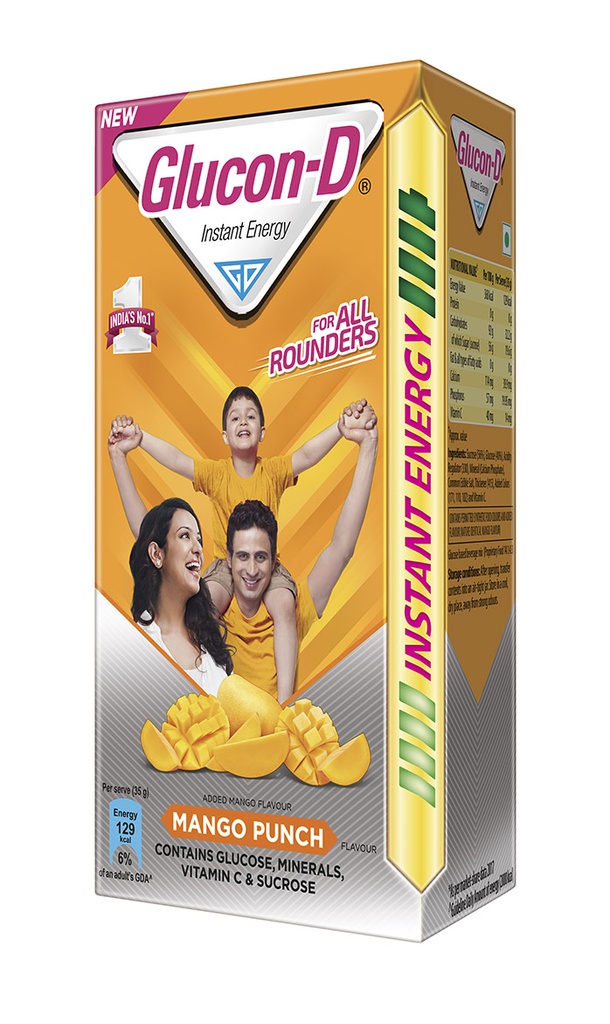 Glucon-d Mango Punch 450gm | Jeevee