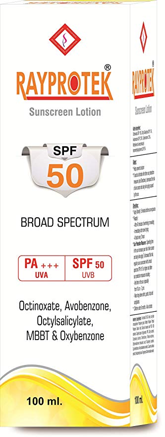 Rayprotek Sunscreen Lotion Spf 50 100ml | Jeevee