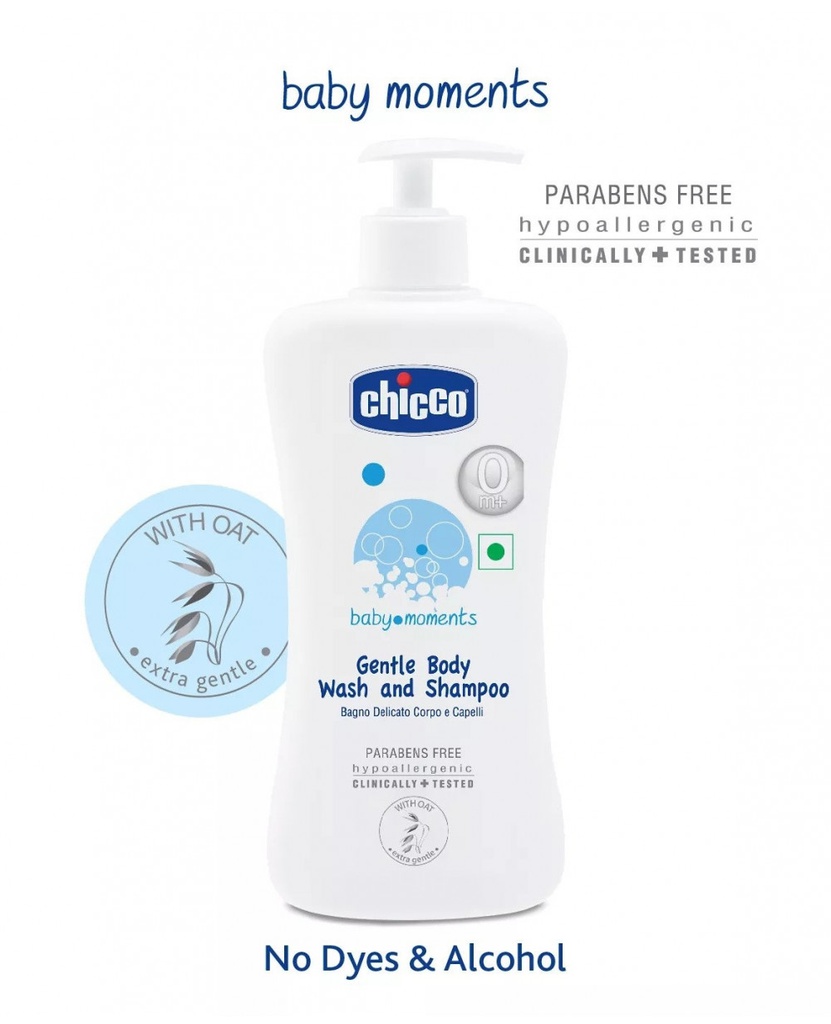 Chicco Body Wash & Shampoo 500 Ml | Jeevee