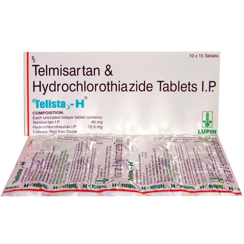 Telista H (40+12.5)mg Tab | Jeevee