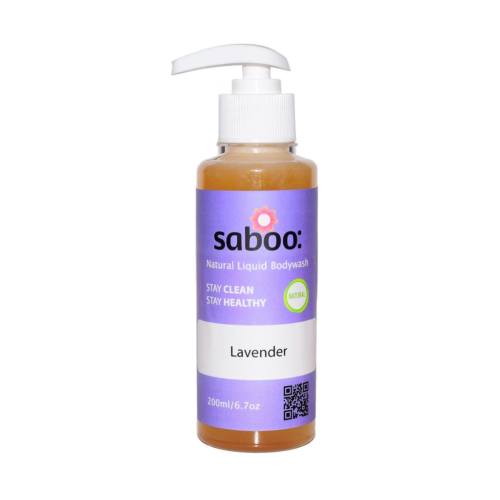 Saboo Bodywash, Lavender, 200 Ml | Jeevee