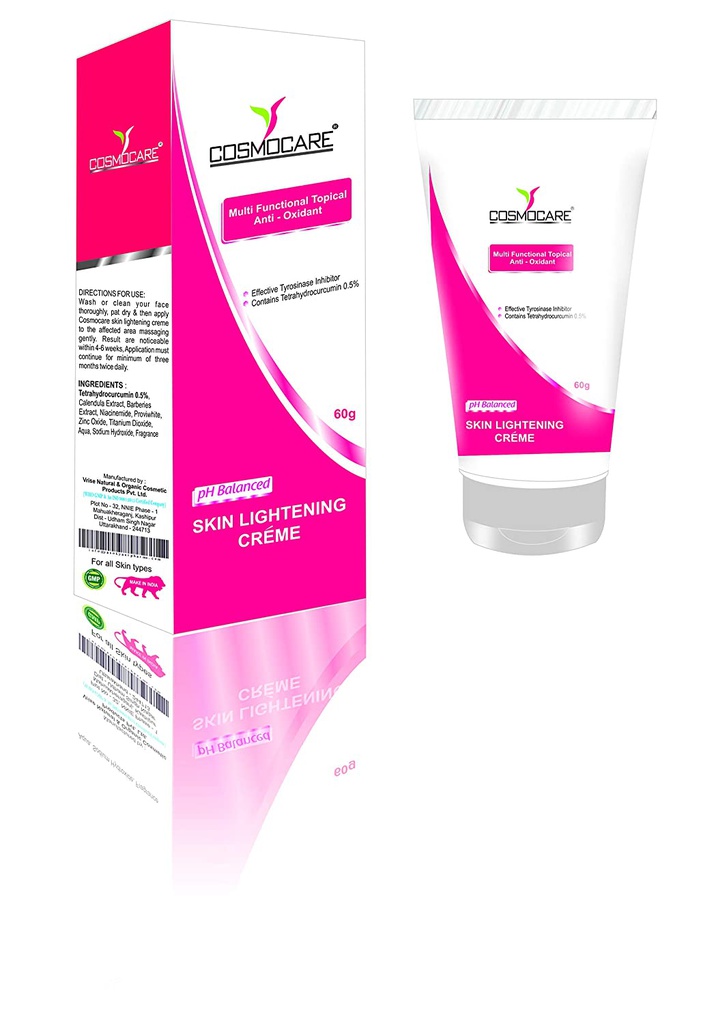 Cosmocare Skin Lightening Cream - 60 Gm | Jeevee