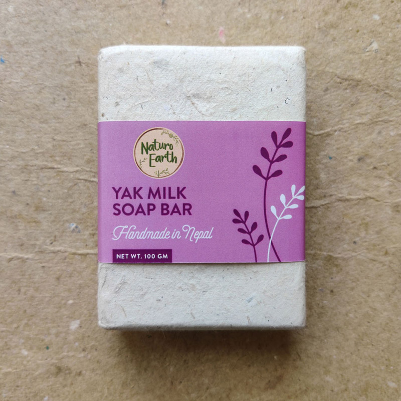 Naturo Earth Yak Milk And Lavender Soap- 100 Gm | Jeevee