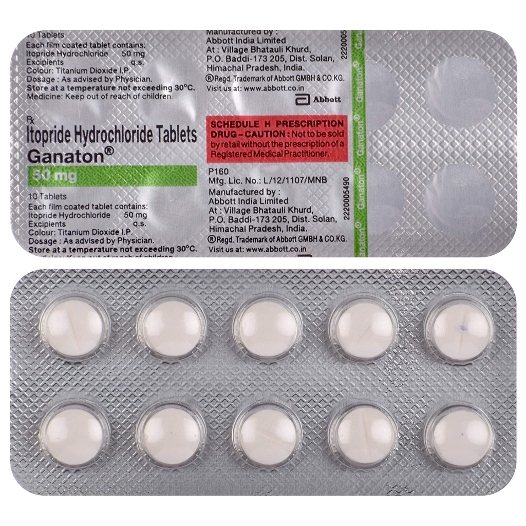 Ganaton 50mg Tab | Jeevee
