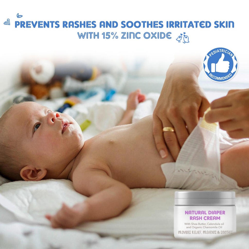 The Moms Co. Natural Diaper Rash Cream - 25 Gm | Jeevee