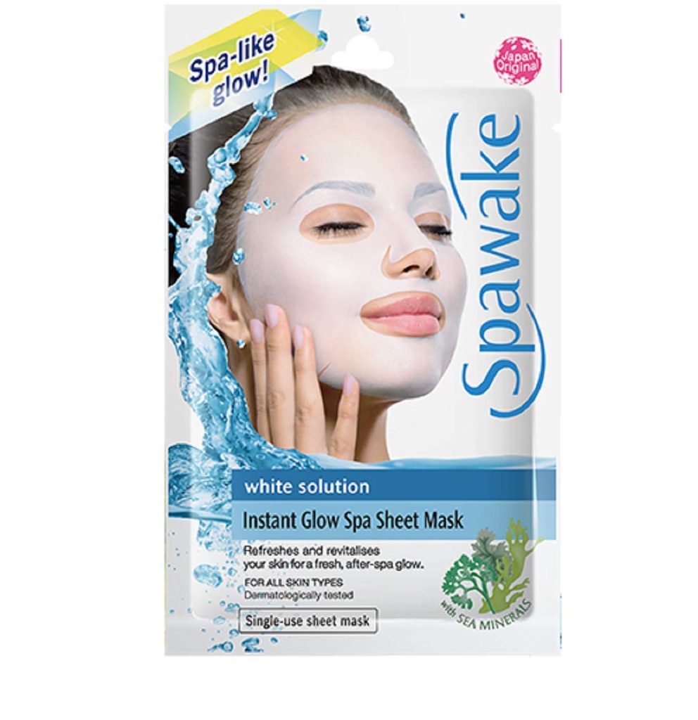 Spawake Instant Glow Spa Sheet Mask (5 Pcs)- 18 Ml | Jeevee