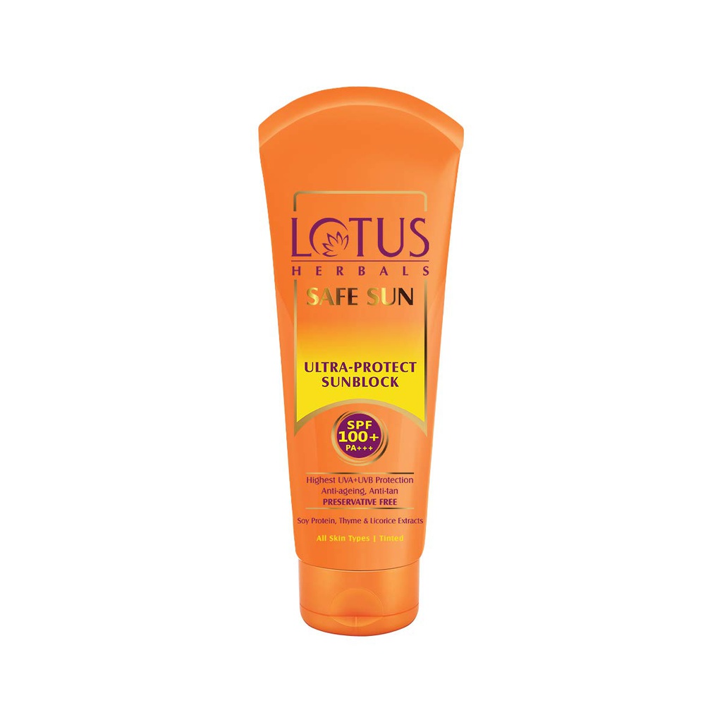 Lotus Herbals Safe Sun Ultra-protect Sun Block Spf-100- 50 Gm | Jeevee