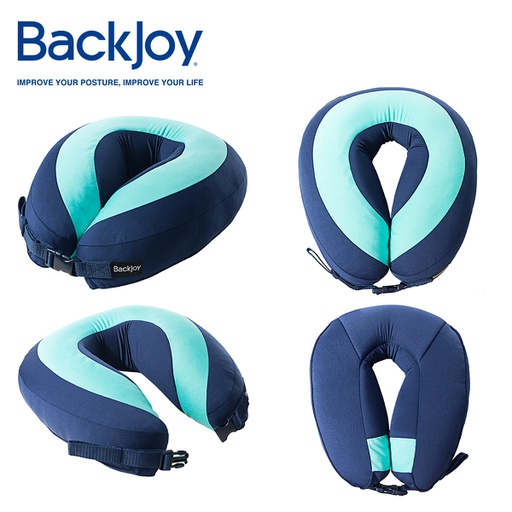 Backjoy Sleepsound Inflight Pillow - Blue | Jeevee