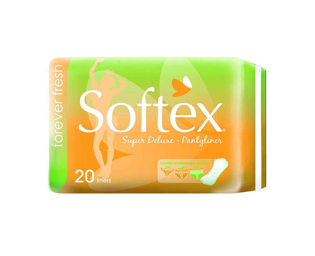 Softex Sanitary Panty Liners, 20 Pcs | Jeevee