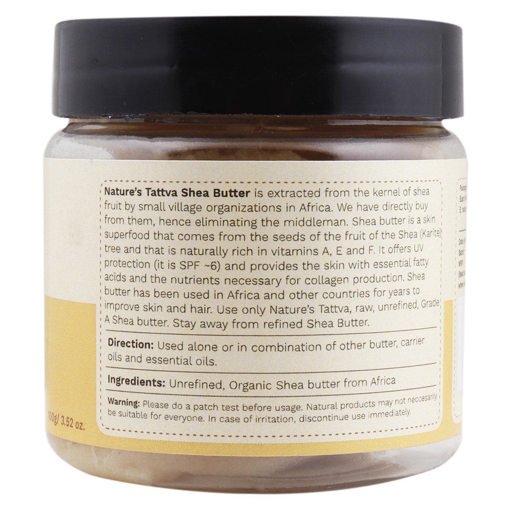 Nature's Tattva Organic Shea Butter- Raw, Unprocessed And Unrefined ...