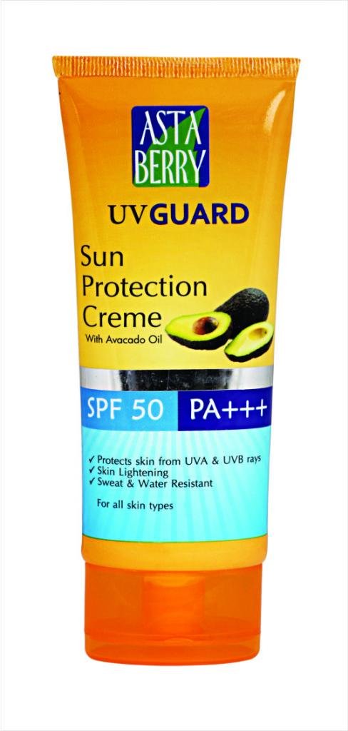 Astaberry Uv Guard Sun Protection Creme, Spf 50 - 100 Ml | Jeevee