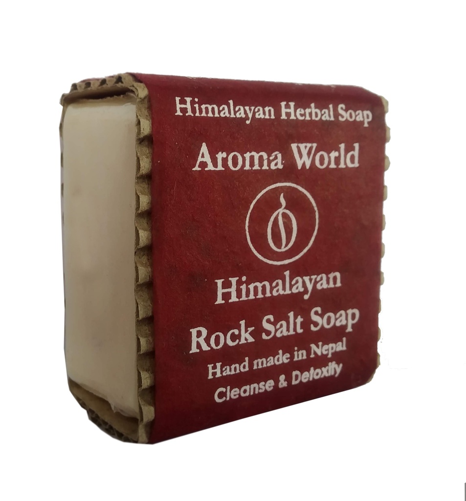 Aroma World Rock Salt Soap, 100gm (cold Process Soap) | Jeevee
