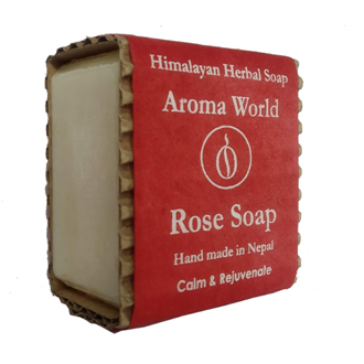 Aroma World Rose Soap, 100gm (cold Process Soap) | Jeevee