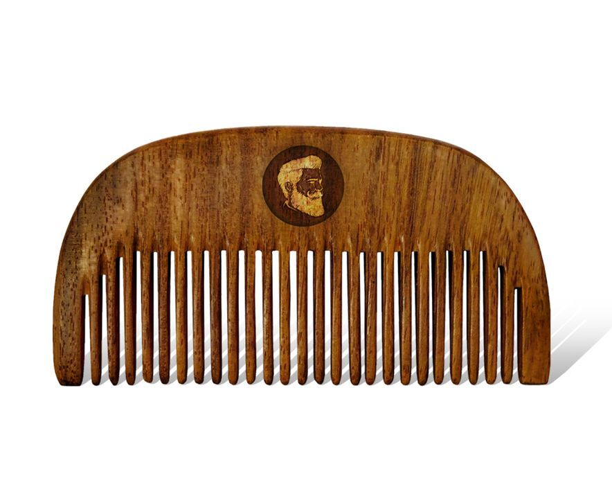 Beardo Compact Wooden Comb | Jeevee