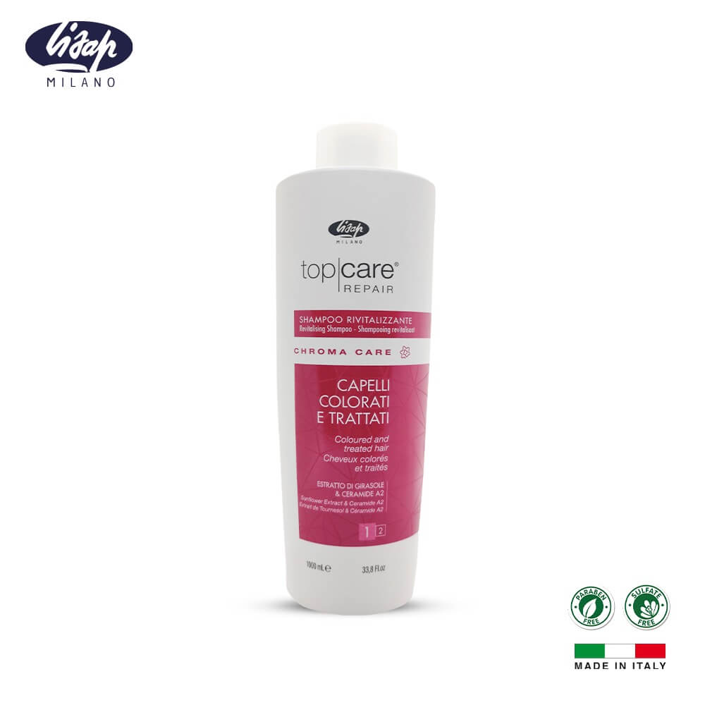 Lisap Top Care Repair Chroma Care Revitalizing Shampoo (for Maintaining ...