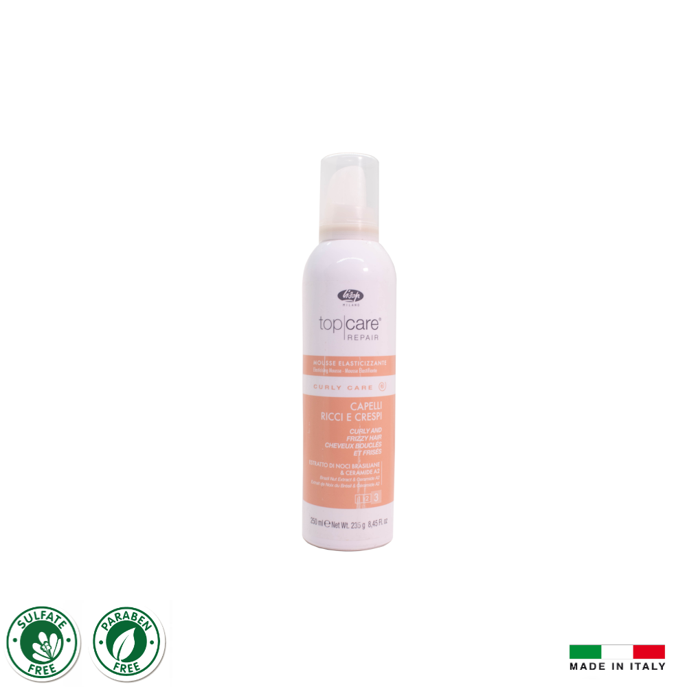 Lisap Top Care Repair Curly Care Mousse (curl Enhancer)- 250 Ml | Jeevee