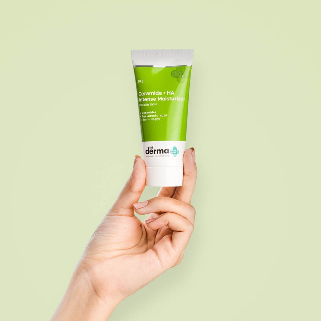The Derma Co Ceramide + Ha Intense Moisturizer, 50gm | Jeevee