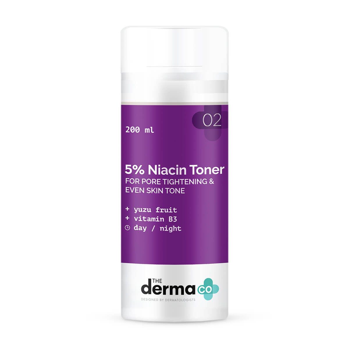 The Derma Co 5% Niacin Toner, 200ml | Jeevee