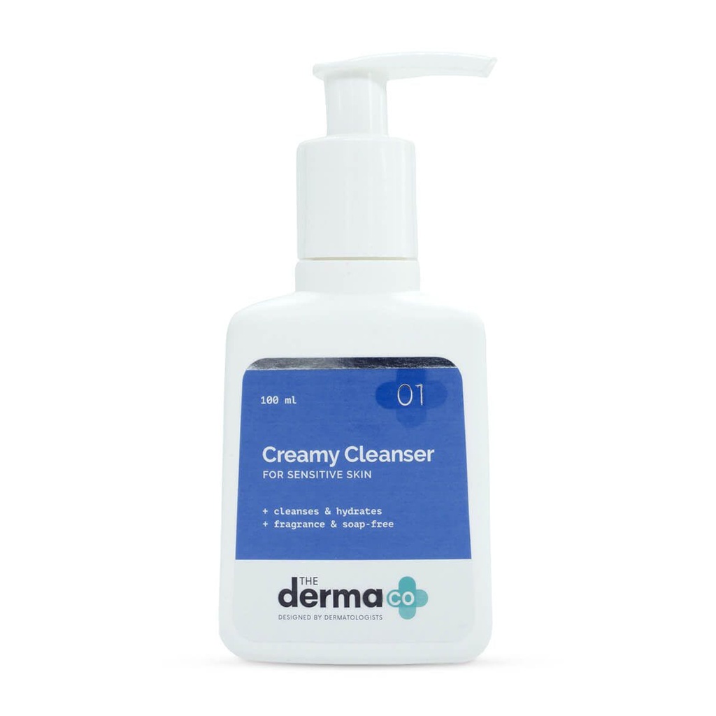 The Derma Co Creamy Cleanser, 100ml | Jeevee