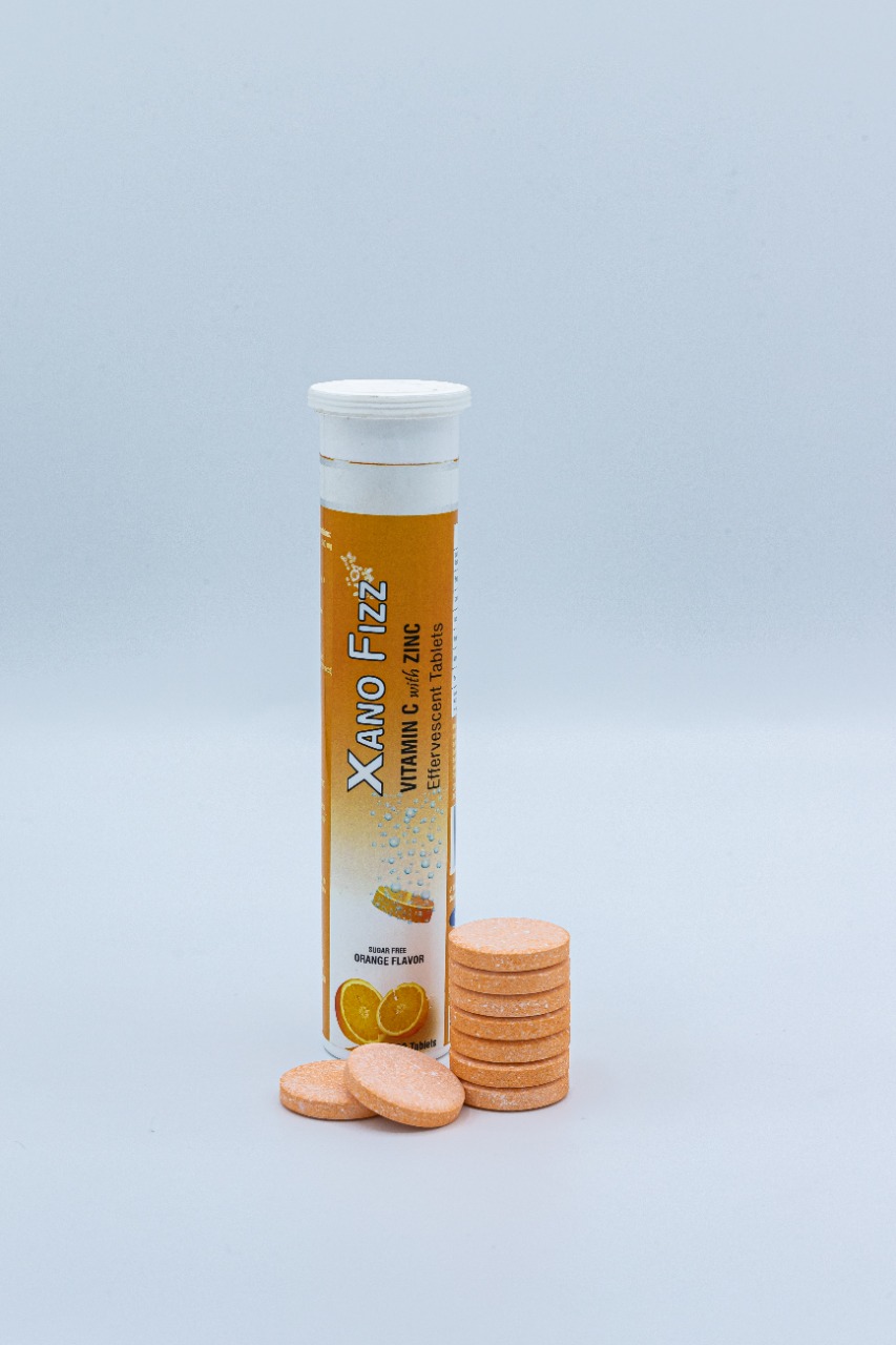 Xano Fizz Vitamin C + Zinc 20s Tube | Jeevee