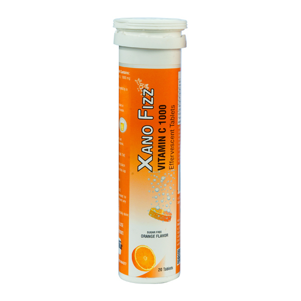 Xano Fizz Vitamin C 1000, 20s Tube | Jeevee