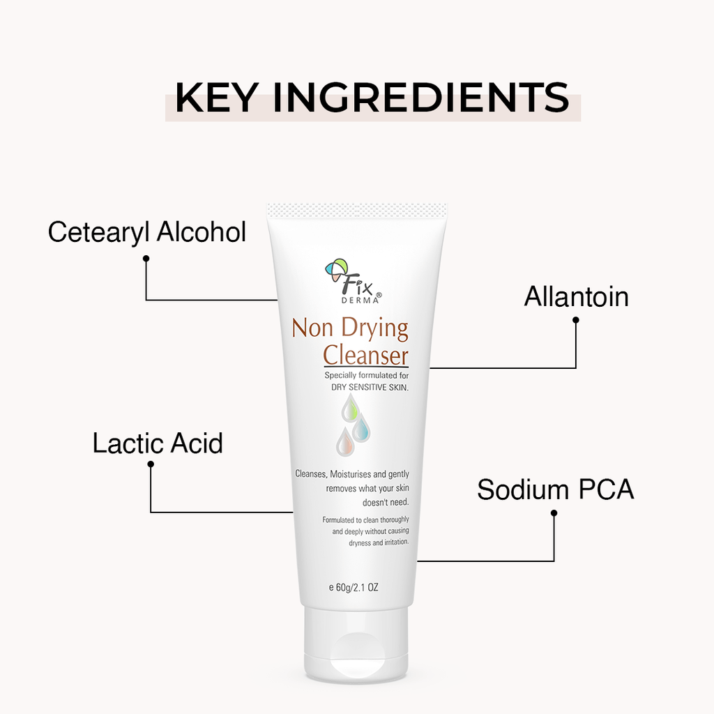 Fixderma Non Drying Cleanser 60gm | Jeevee