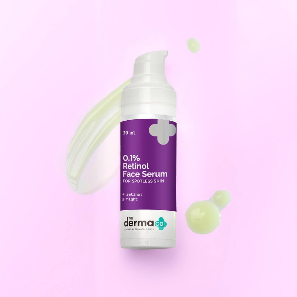 The Derma Co - 0.1% Retinol Serum, 30ml | Top Reviewed | Jeevee