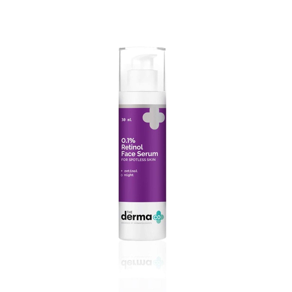The Derma Co - 0.1% Retinol Serum, 30ml | Top Reviewed | Jeevee