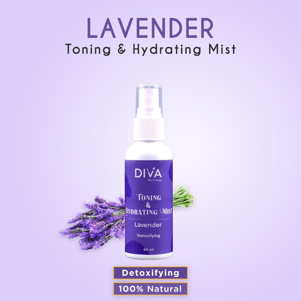Diva Hydrating Mist Lavender - 60 Ml | Jeevee