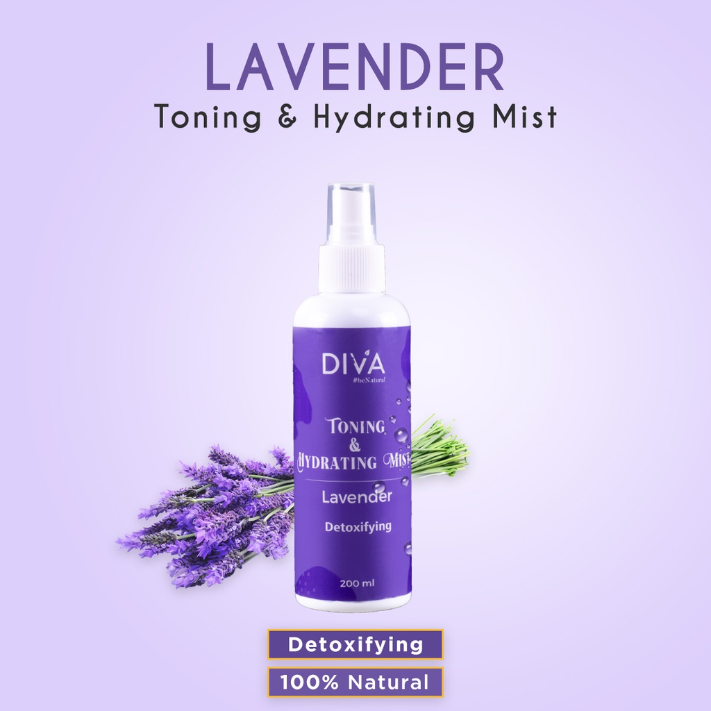 Diva Hydrating Mist Lavender - 200 Ml | Jeevee