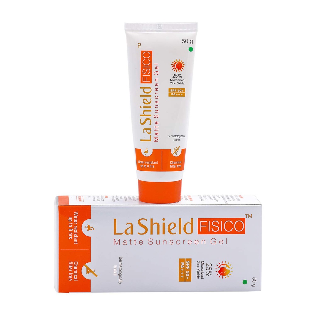 La Shield Fisico Matte Spf 50 Sunscreen Gel 50g | Jeevee