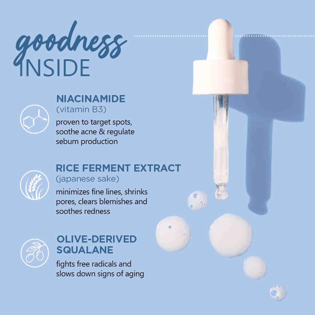 Plum Rice Water & 10% Niacinamide Serum | Jeevee