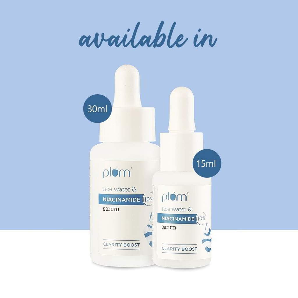 Plum Rice Water & 10% Niacinamide Serum | Jeevee