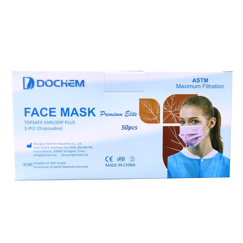 Surgical Mask (dochem)- 50pcs | Jeevee