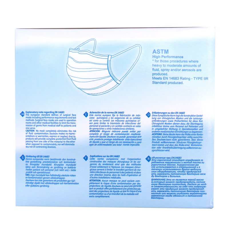 Surgical Mask (dochem)- 50pcs | Jeevee