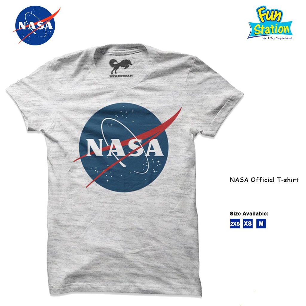 The Fun Station Nasa Logo – Nasa Official T-shirt | Jeevee