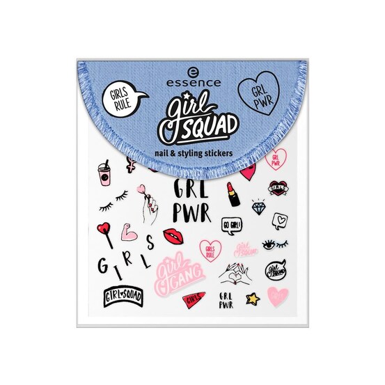 Essence. Girl Squad Nail & Styling Stickers 01 | Jeevee