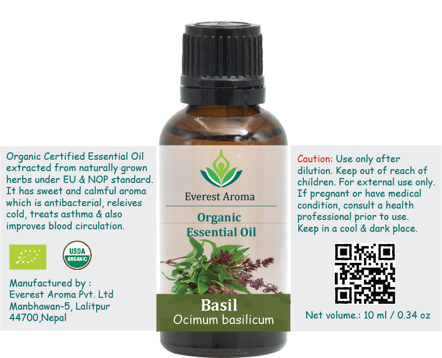 Everest Aroma Basil Essential Oil | Jeevee