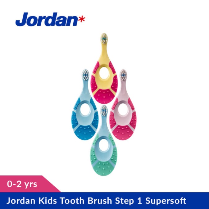 Jordan Kids Tooth Brush Step 1 Supersoft, (0-2 Yrs) | Jeevee