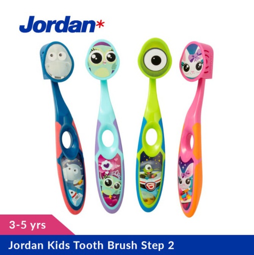 Jordan Kids Tooth Brush Step 2, (3-5 Yrs) | Jeevee