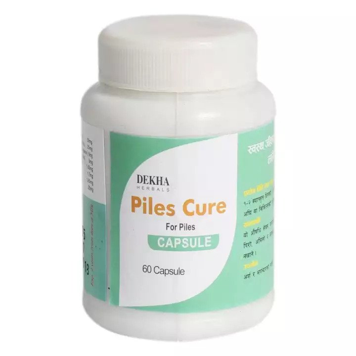 Dekha Herbals Piles Cure Capsule | Jeevee
