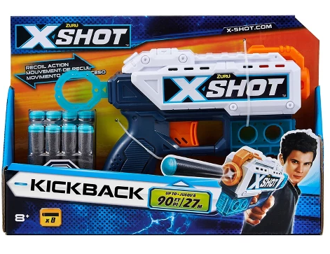 Zuru X-shot Kickback Blaster | Jeevee