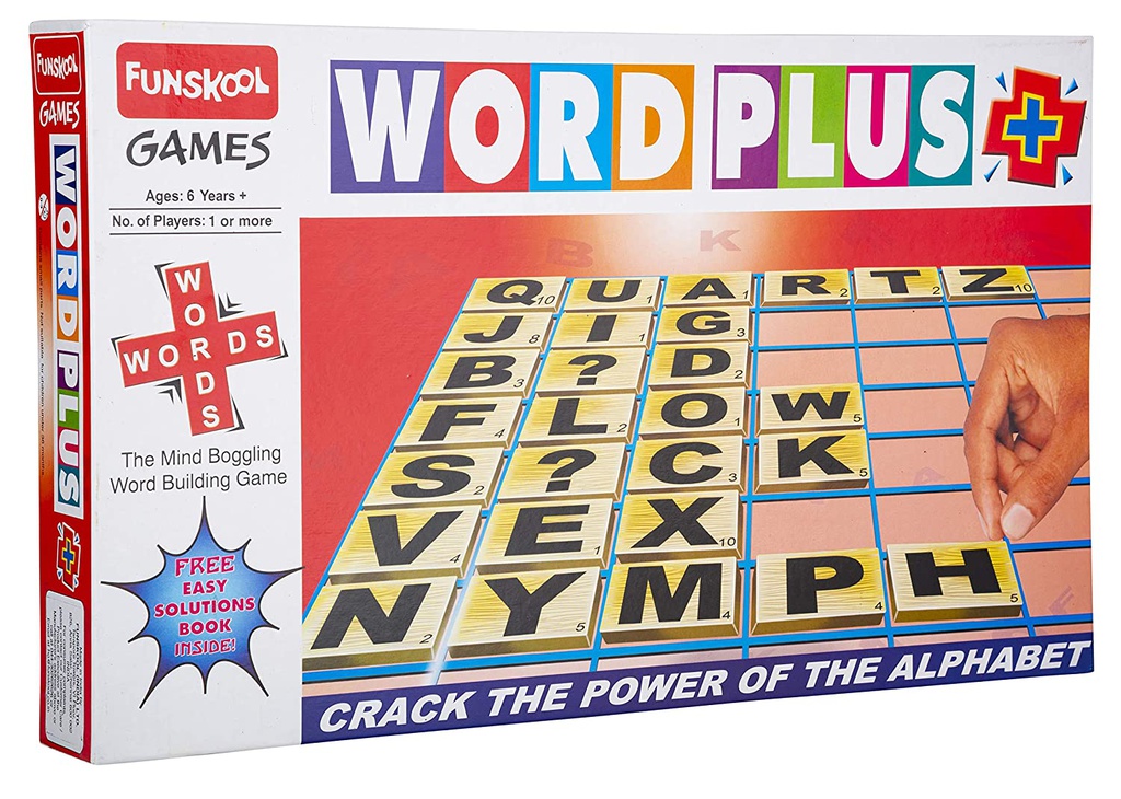 Funskool Word Plus, Educational Word Building Game | Jeevee