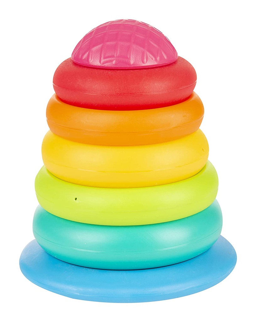 Funskool Stack A Ring , Multicolour Stacking Toy With 5 Colourful Rings | Jeevee