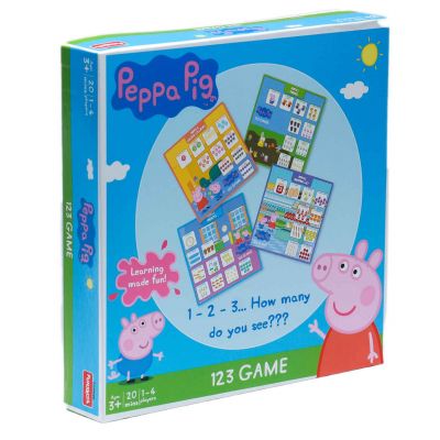 Funskool Peppa Pig - 123 Game, Educational Game, Counting And Matching ...