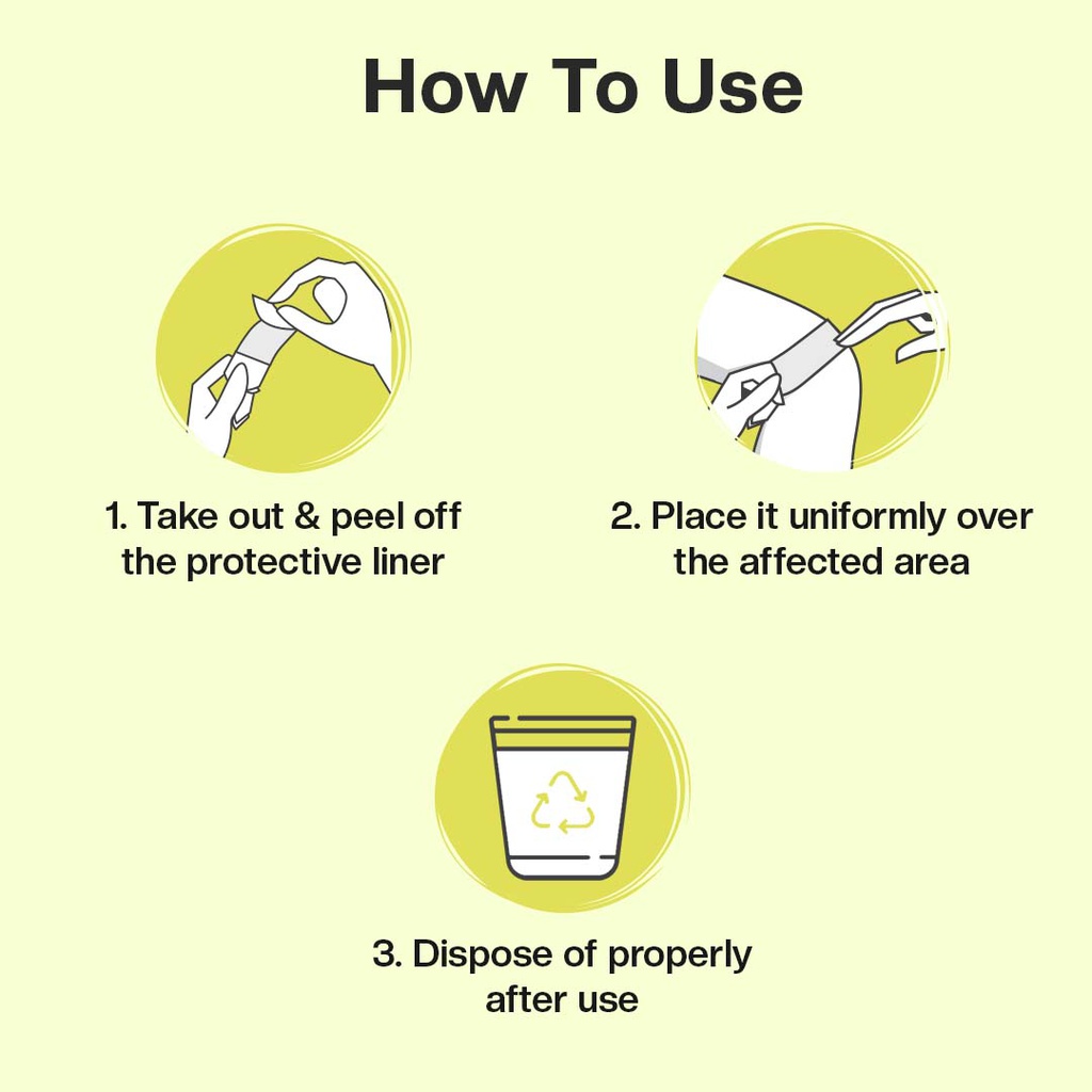 Pee Safe Herbal Period Cramp Relief Patches – 6n | Jeevee