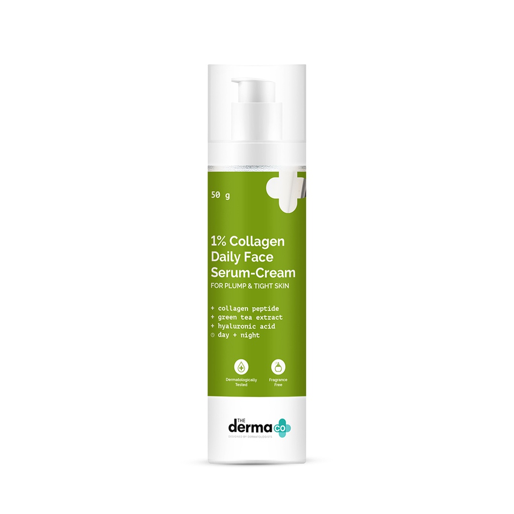 The Derma Co 1% Collagen Daily Face Serum Cream 50g | Jeevee