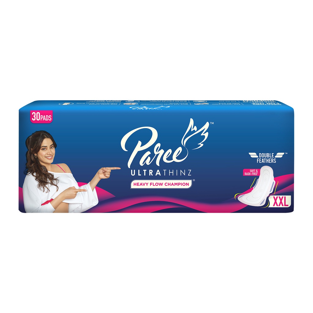 Paree Ultra Thin Xxl (tri-fold) - 30 Pads | Jeevee